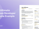 8 Python Developer Resume Examples Guide For 2023