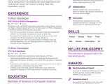 3 Python Developer Cv Examples For 2023