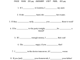 First Conditional Worksheet й ґ Free Esl Gap Fill Activity Eslbase