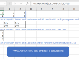 How To Use The Excel Makearray Function