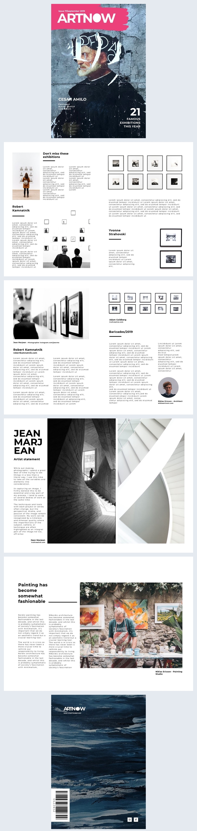 Flipsnack Magazine Templates