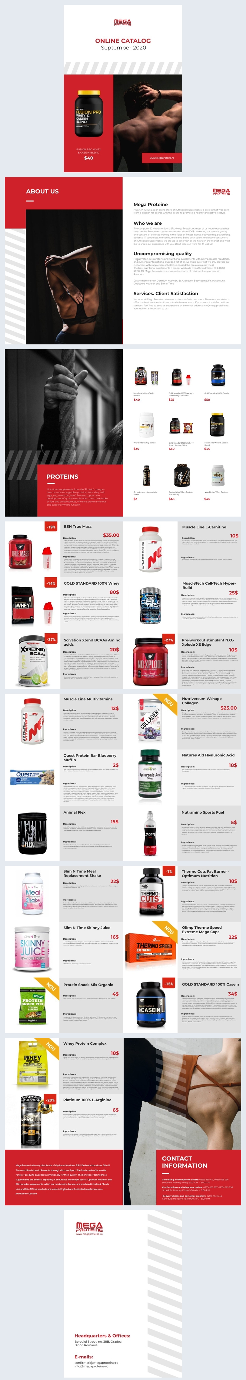 Automated Online Product Catalog Template Flipsnack