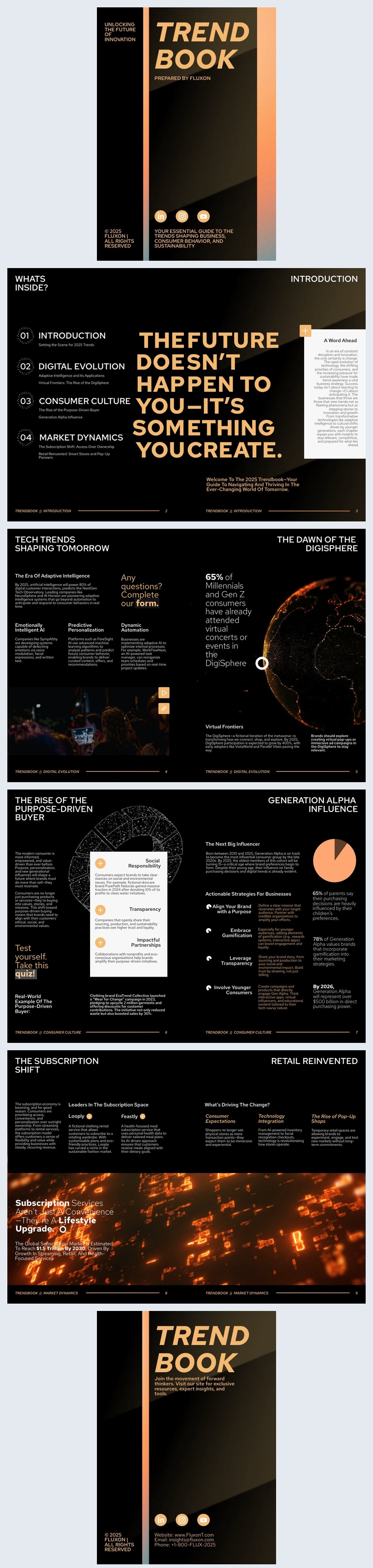 Interactive Online Business Report Template Flipsnack
