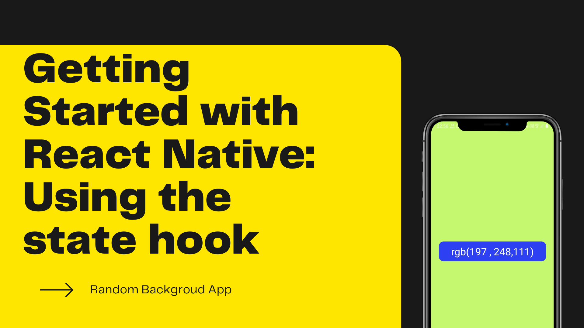 Getting Started With React Native Using The State Hook