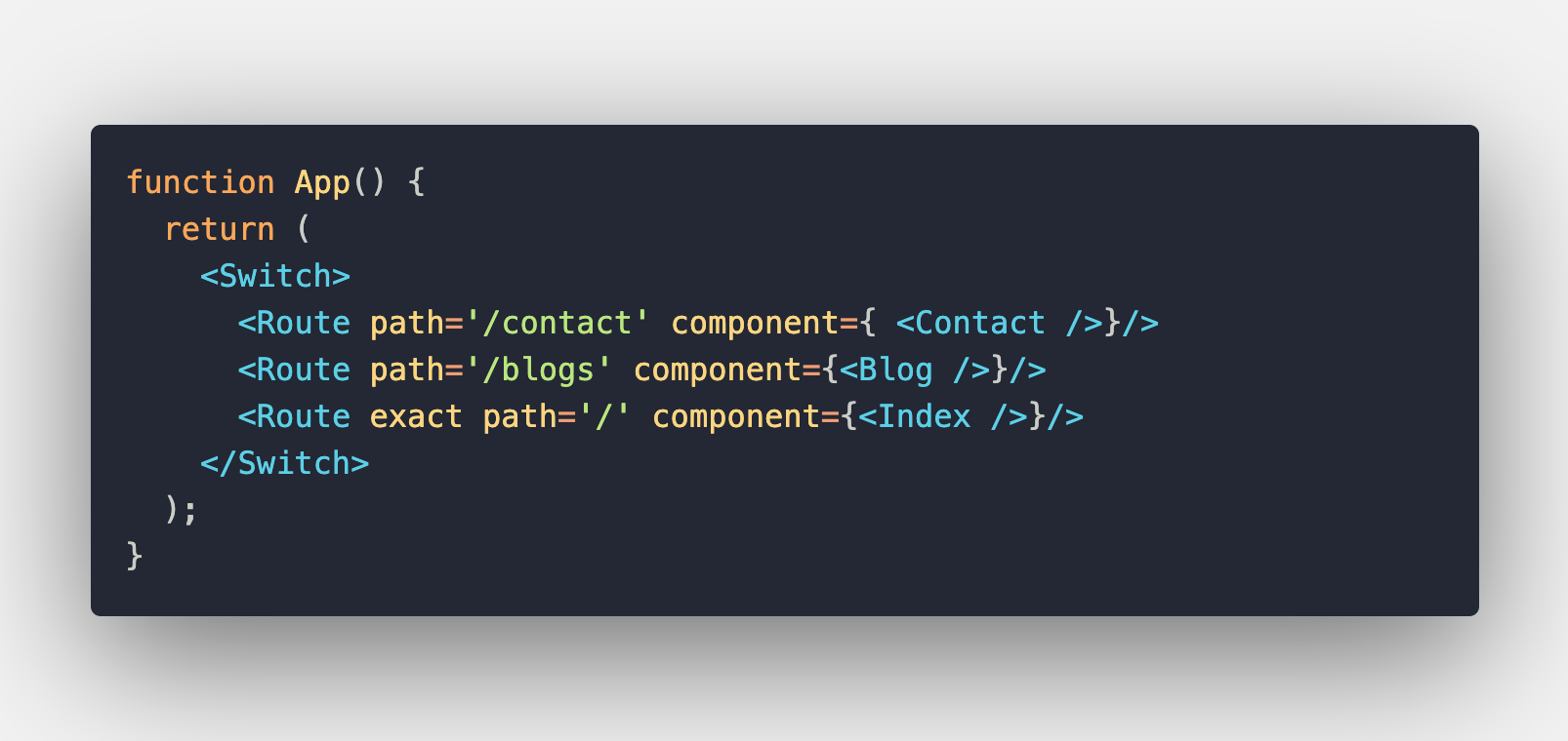 How To Implement React Routing