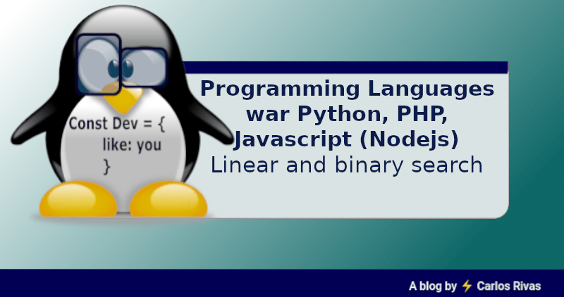 Programming Languages War Python Php Javascript Nodejs Linear And