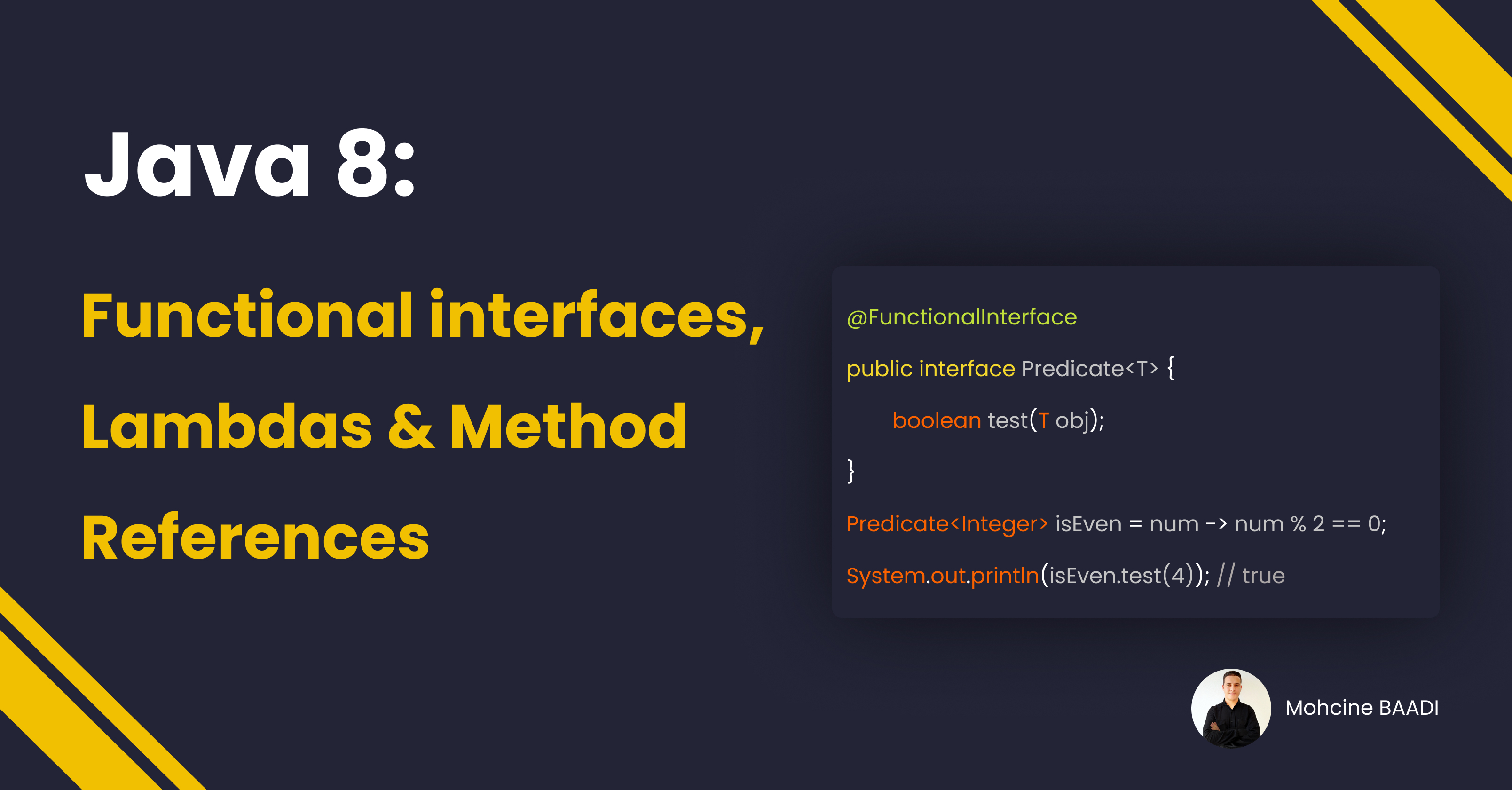 Java 8 Functional Interfaces Lambdas And Method References