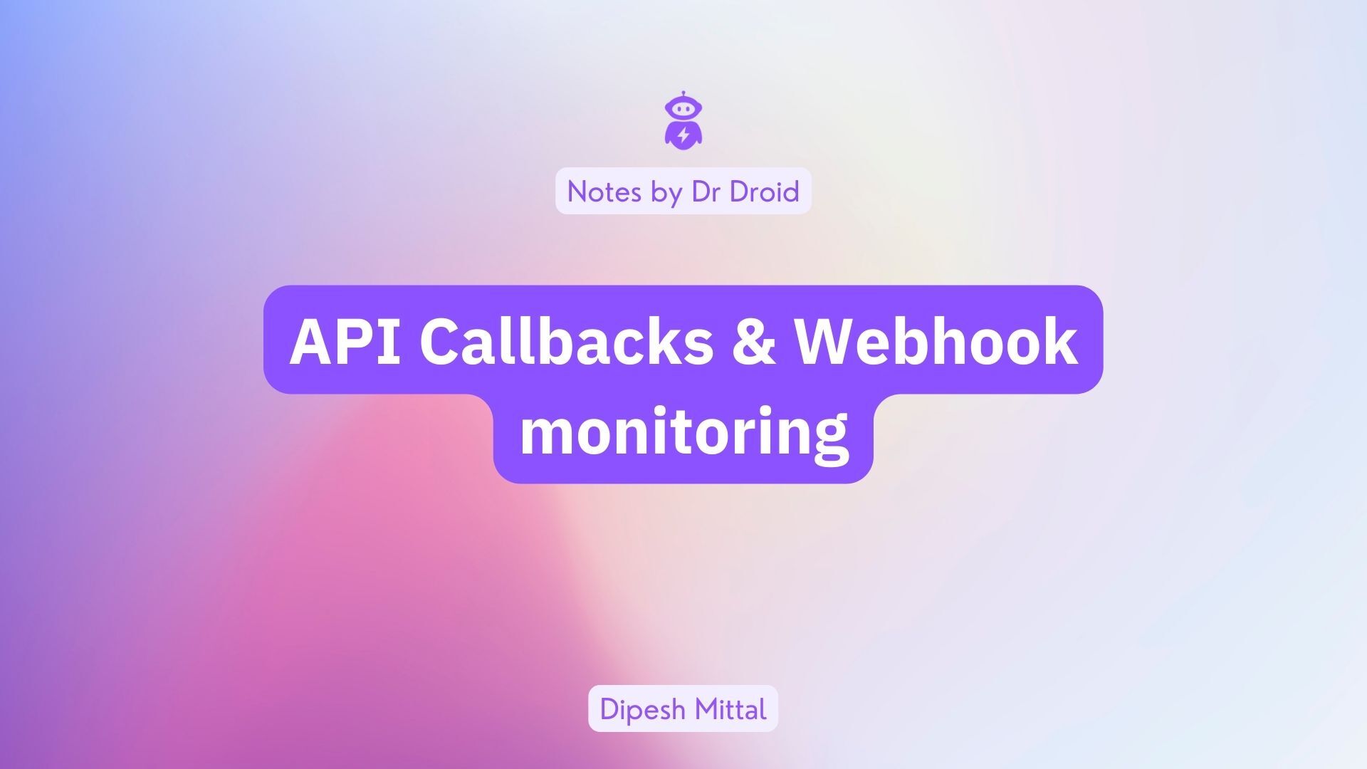 Api Callback Webhook Monitoring
