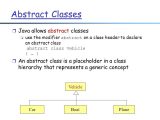 Abstract Class In Java Codebrideplus
