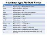 Html Input Attributes Codebrideplus