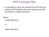 Php 5 Include Files Codebrideplus