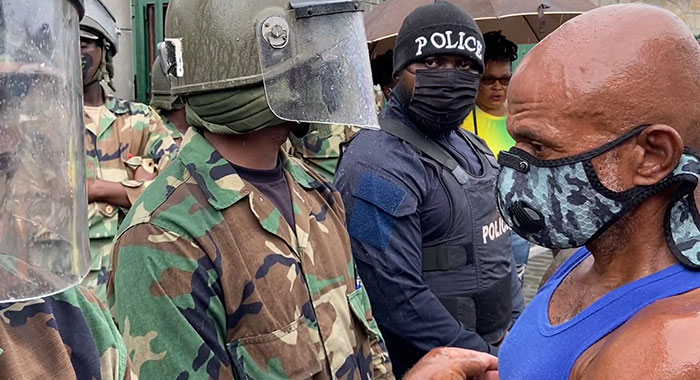 VIDEO: Protest rocks Kingstown – iWitness News