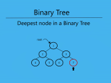Deepest Node In A Binary Tree Procoding