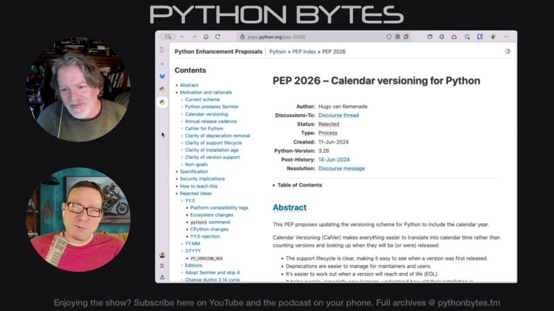 Python Bytes Podcast - Desktop Minimal Images for Desktop