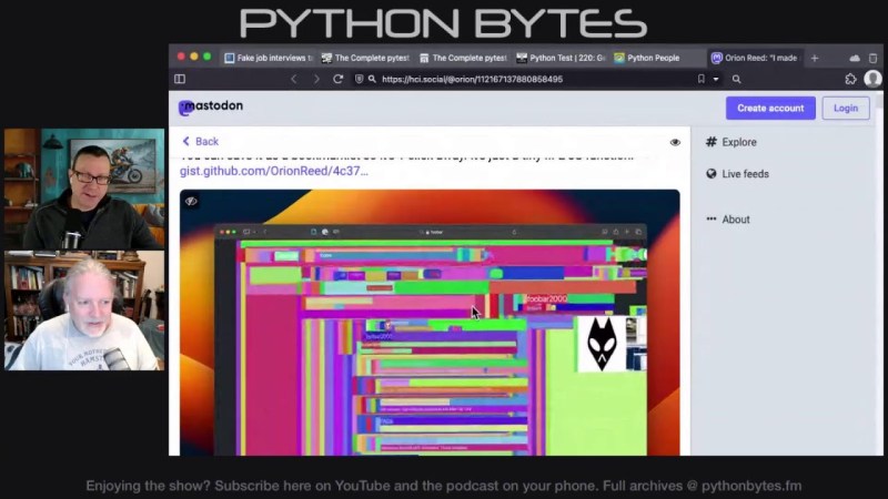 Python Bytes Podcast - Classic Ocean Wallpaper - High Resolution