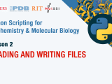 Pdb 101 Python Scripting For Biochemistry Molecular Biology Part 1