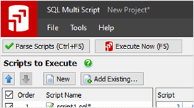 Sql Multi Script One Click Script Execution On Multiple Sql Servers