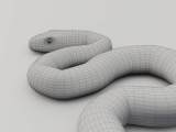 Python Snake 3d Model By Sathak