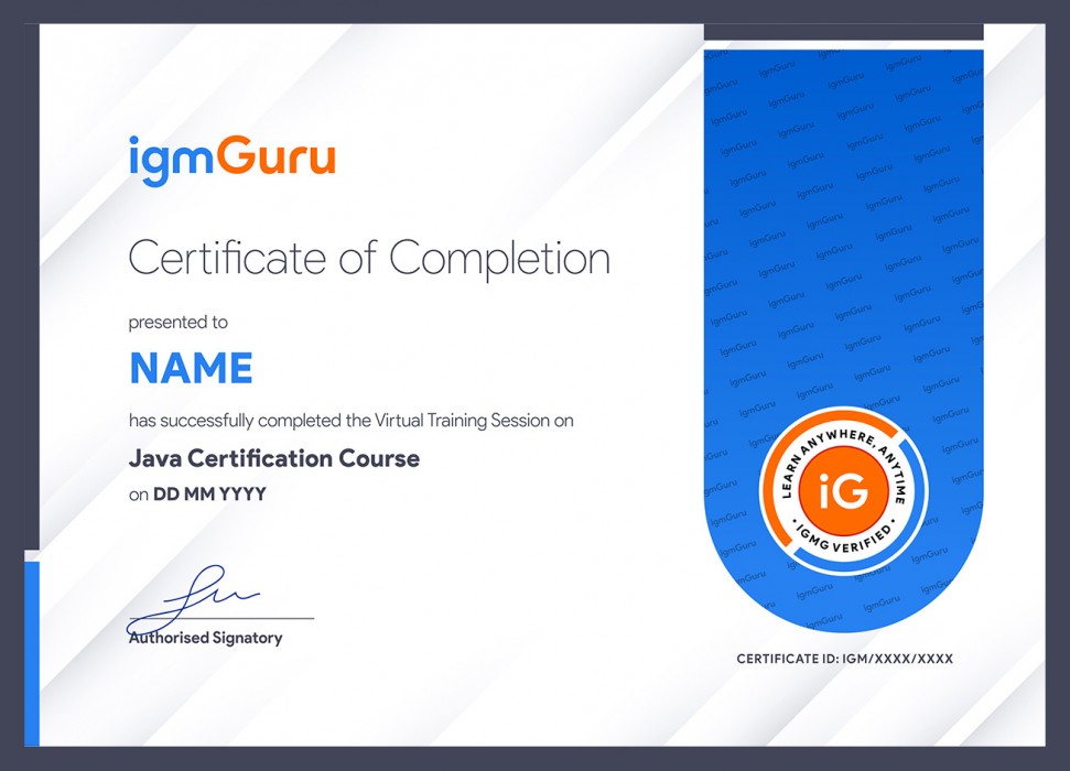 Java Certification Training Java Course Updated Oct 2024