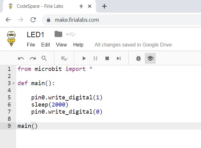 Discrete Leds With Python Firia Labs