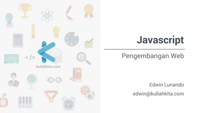 Pemrograman Web Javascript Pdf