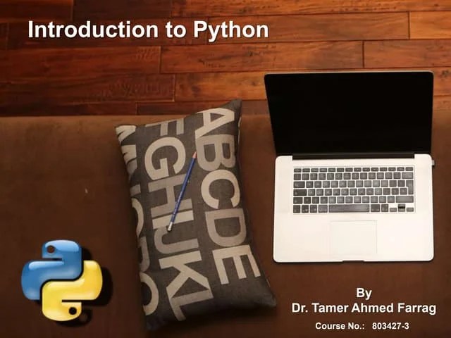 Python For Kids 1 Pptx
