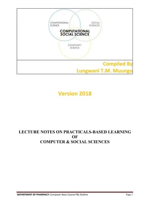 Presentation On Basic Computer Pptx