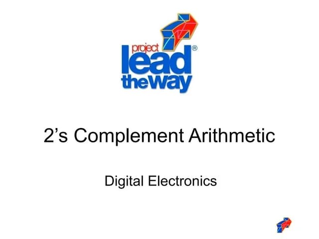 2s Complement Arithmetic Ppt