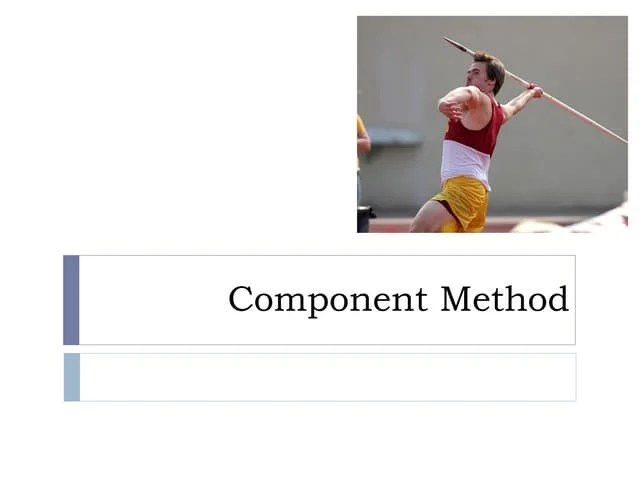 3 Vector Component Method Ppt