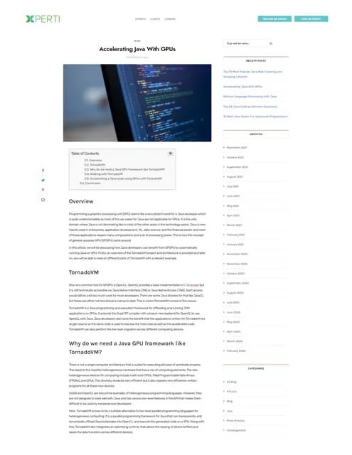 Accelerating Java With Gpus Pdf