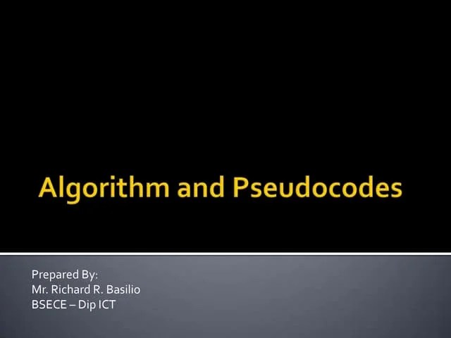 Pseudocode Flowchart Examples Pdf
