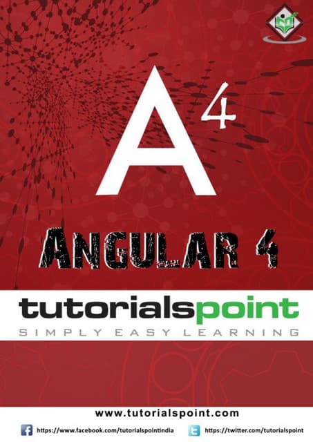 Angular4 Tutorial Pdf