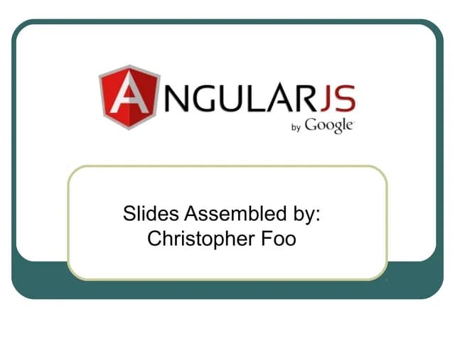 Angular Js Pptx