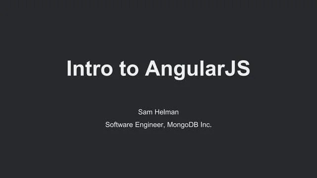 Angular Js Tutorial Slides Pptx