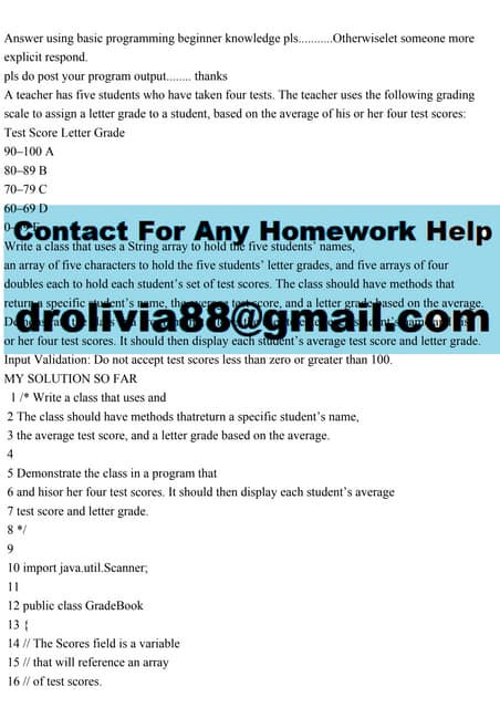 Answer Using Basic Programming Beginner Knowledge Pls Othe Pdf