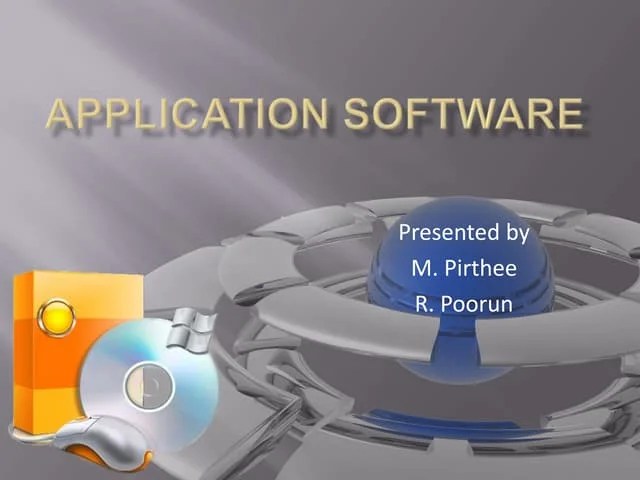 Computer Software Its Types Pptx
