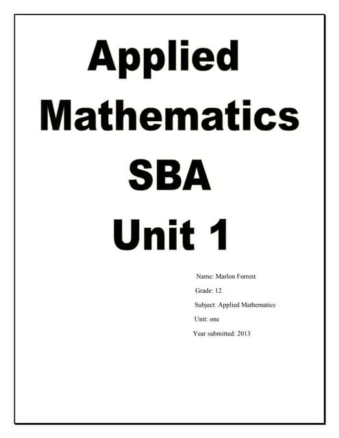 English A Sba Guidelines Pptx Education