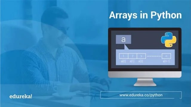 Arrays In Python Python Array Operations Edureka Pdf