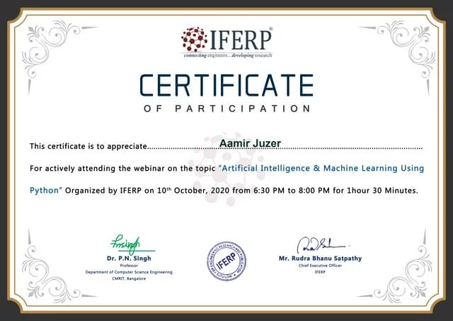 Artificial Intelligence Machine Learning Using Python Pdf