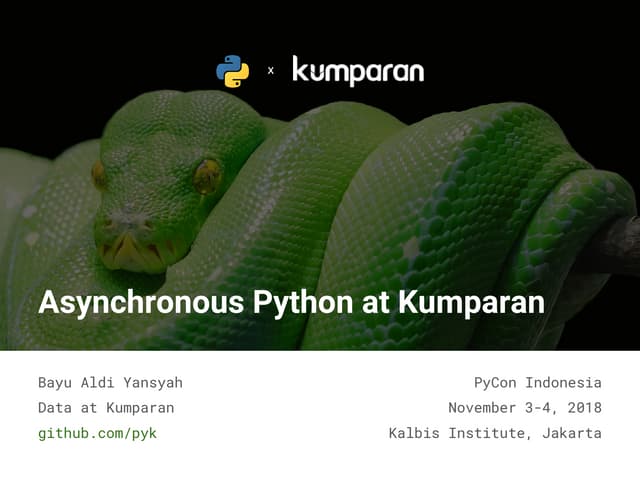 Introduction To Python Asyncio Pdf