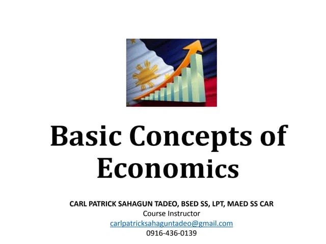 Basic Of Economics Pptx