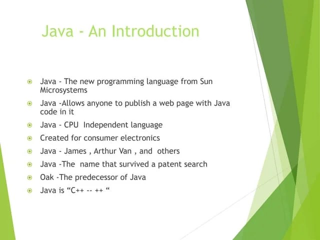 Understanding Key Java Concepts From Pptx