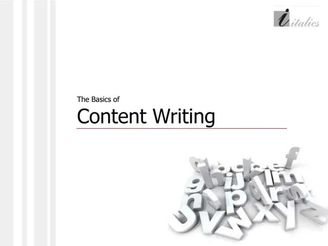 Content Writing Course Pdf Content Writing Program Pdf Business