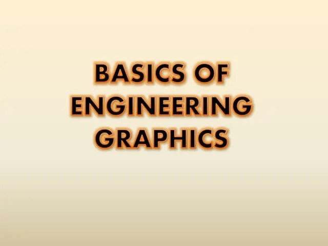 Basic Of Engineering Drawing V2 Ppt