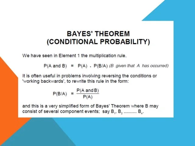 A Brief Overview Of Bayes Theorem And Bayesian Statistics Pptx