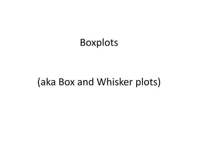 Boxplot Pptx
