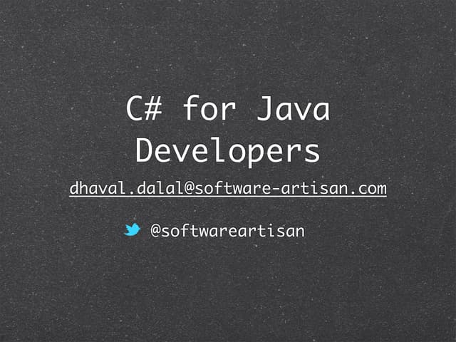 C For Java Developers Pdf Programming Languages Computing
