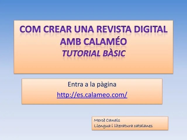 Calameo Tutorial Basic Pdf