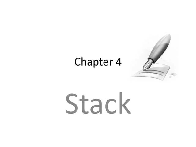 Applications Of Stack Ppt