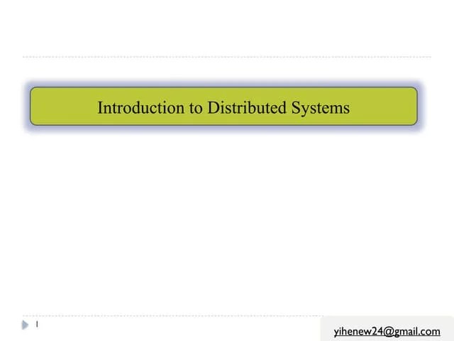 Chapter 6 Synchronization In Distributed Computing Pptx